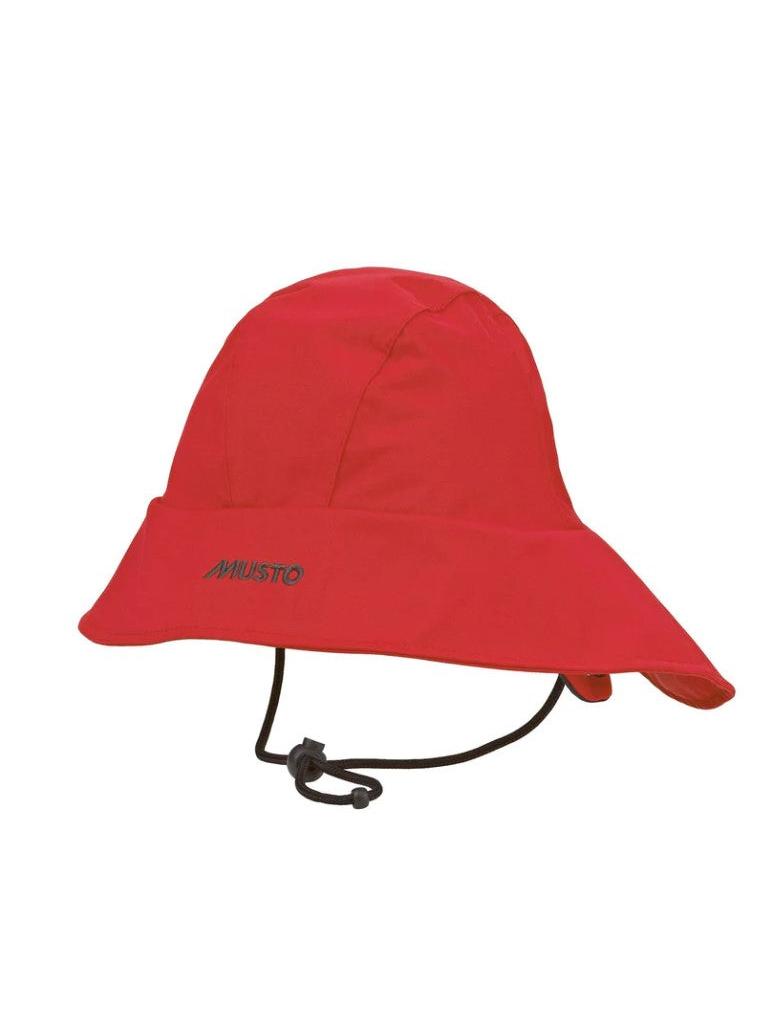 Musto Breathable Sou’wester - Red Waterproof Hat – Marine Outlet
